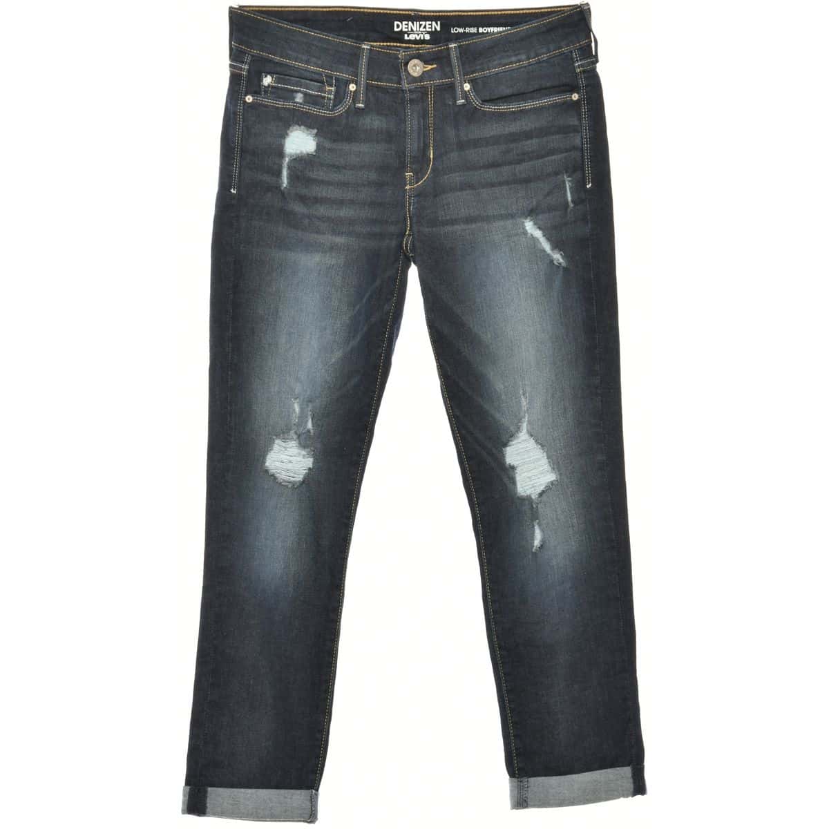 Denizen Womens Size 27 Boyfriend Jeans Blue (s)