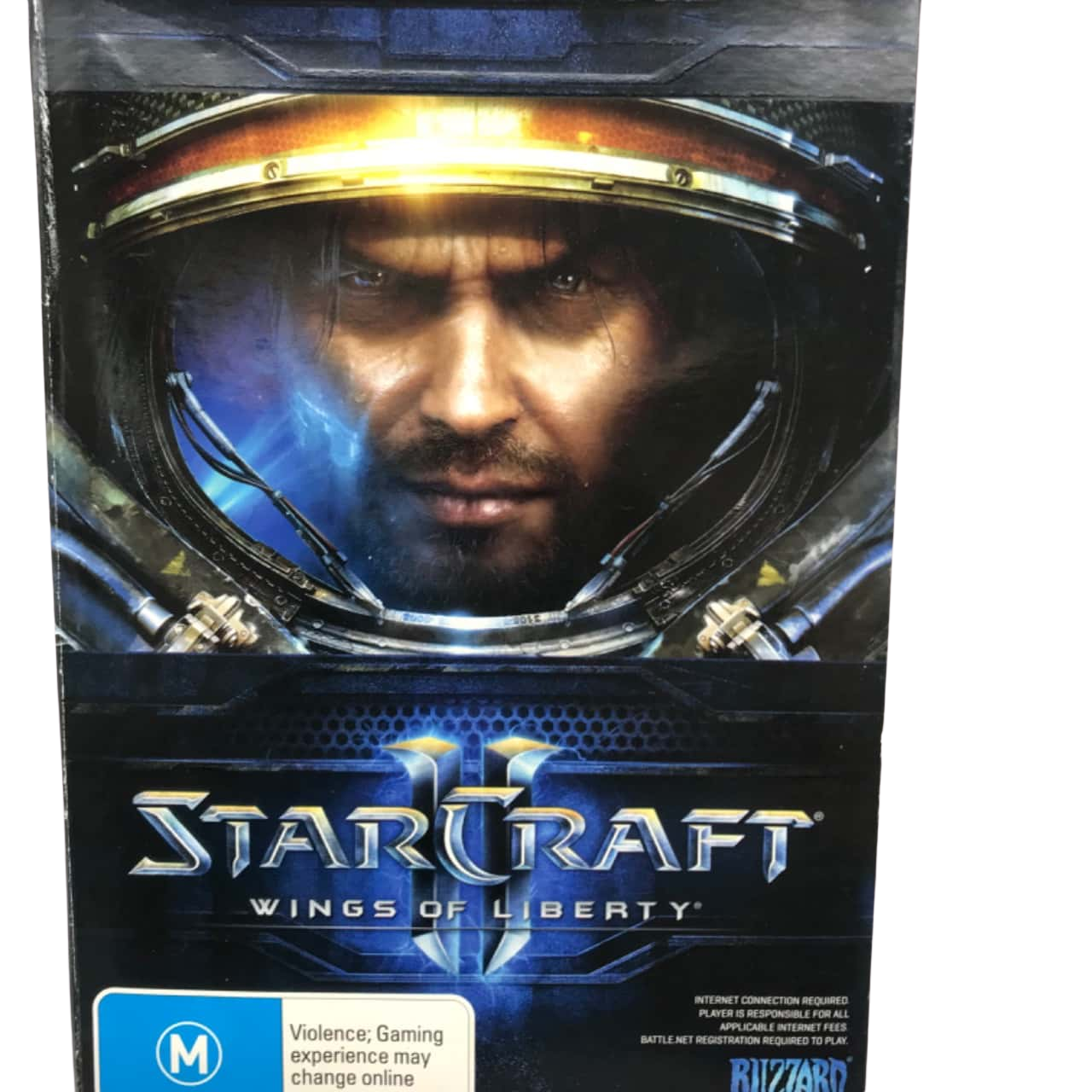 Starcraft 2 Wings Of Liberty PC Box Game-........ no.... 1523632