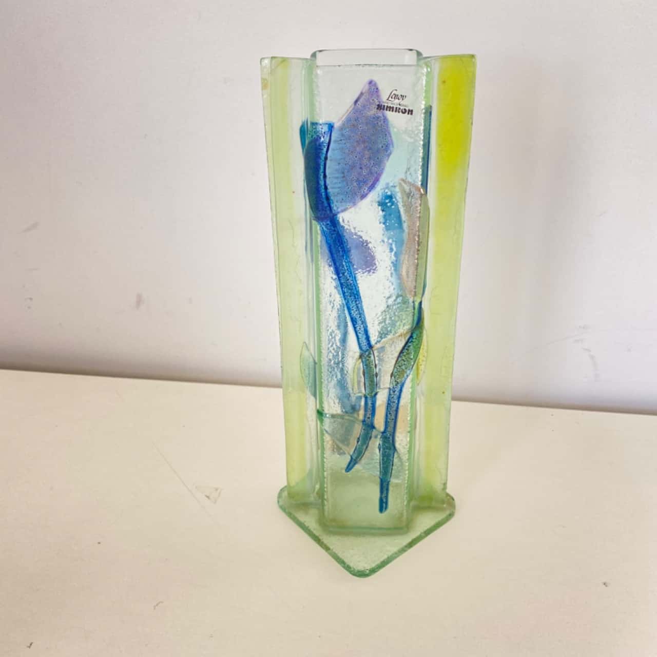 Lenoy Hand Made Israel Simron Vase