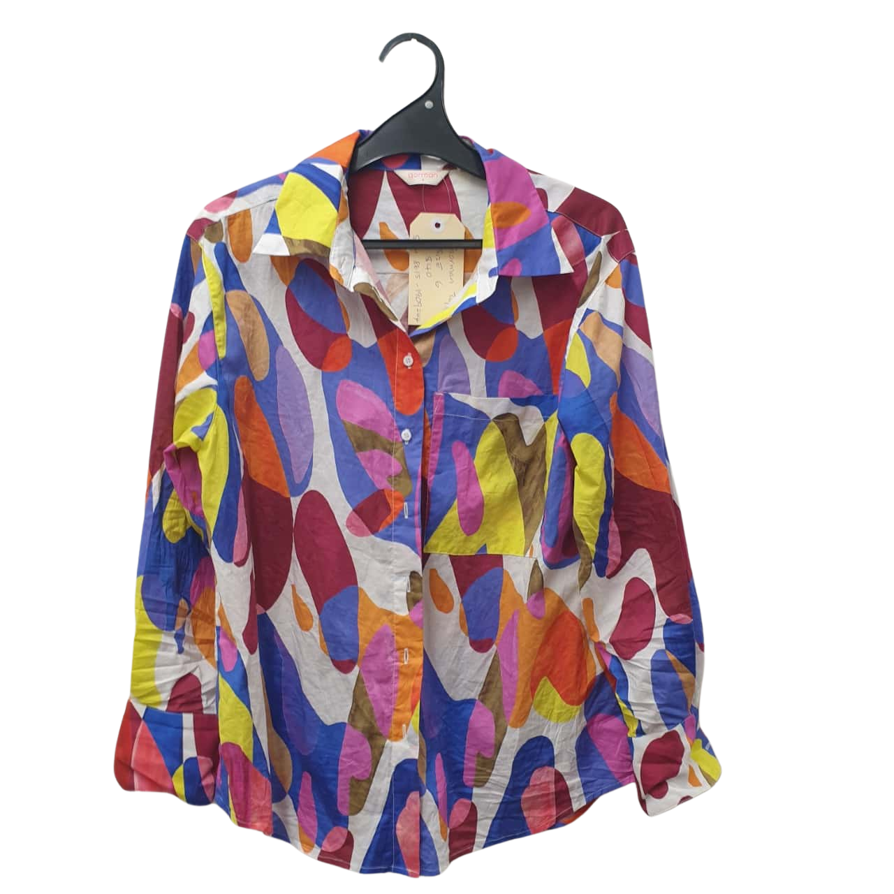 Gorman Womens Size 6 Long Sleeve Multicoloured Blouse/Shirt(s)