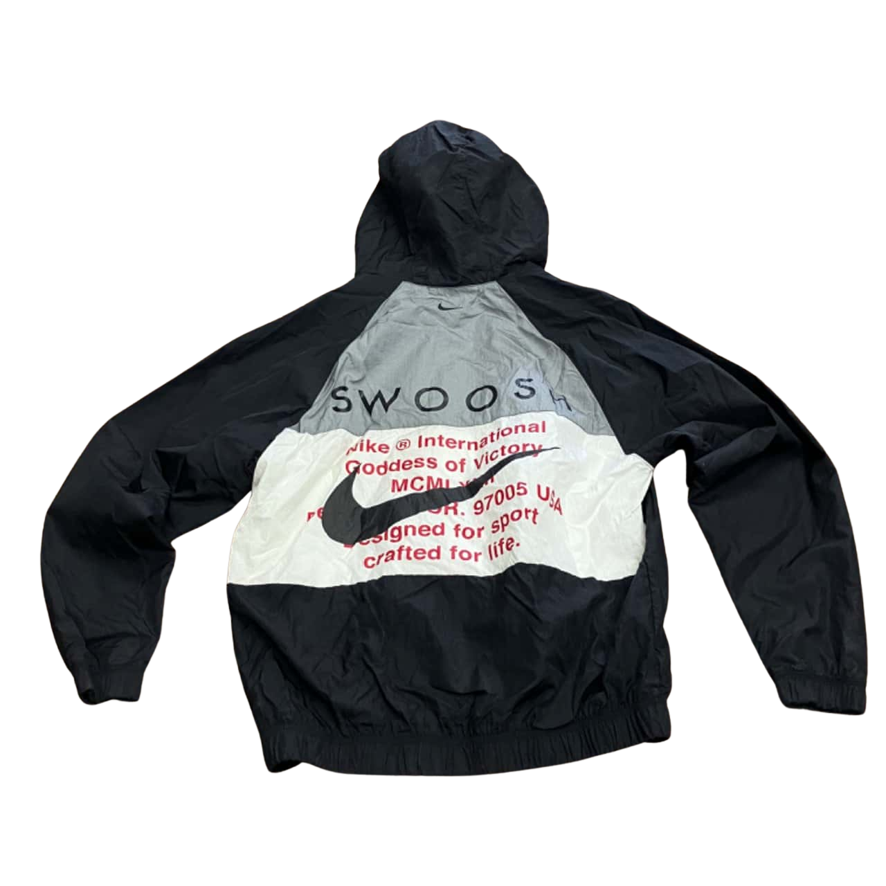 Nike Swoosh Size M Hood Jacket (s)