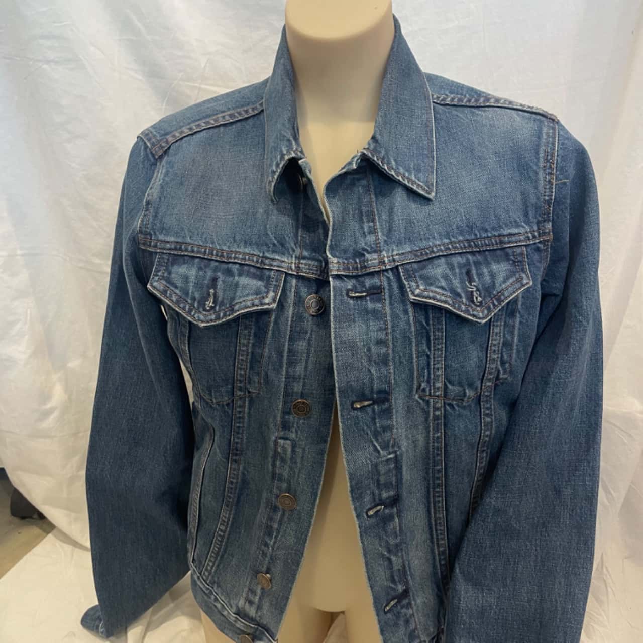 Gap Womens Size XS Denim Jacket Blue