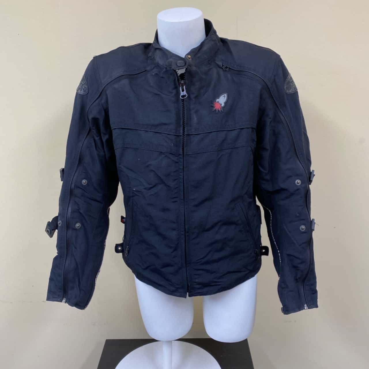 Womens Racing Jacket Size S Black