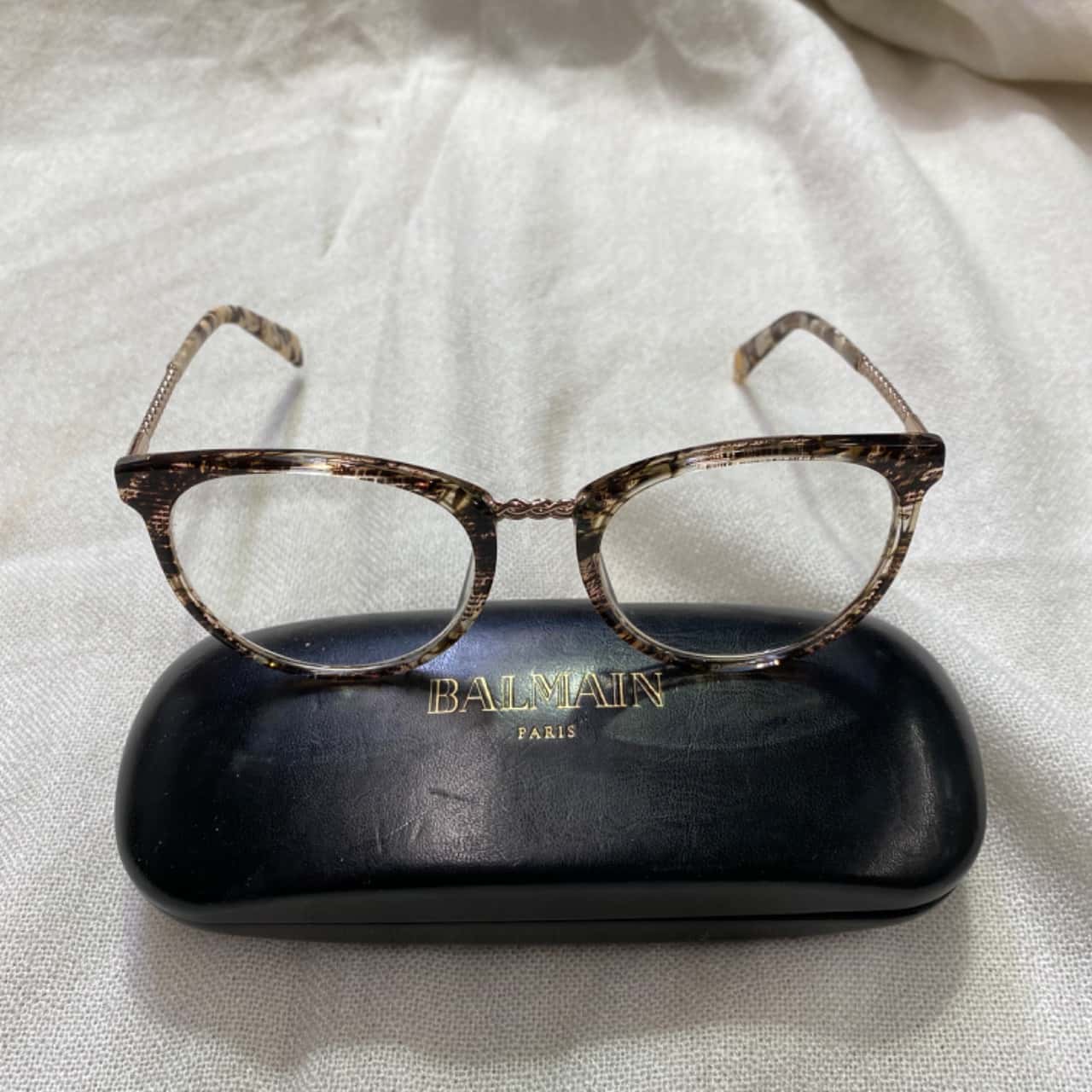 *SPOOKY SPRING SALE* Women’s Balmain Brown Eyeglasses + Case(s)