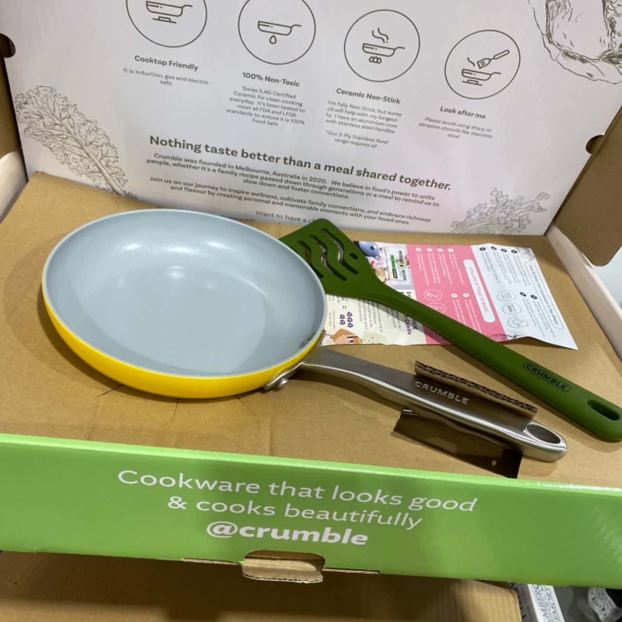 Crumble- The Duo Frying Pan Non-stick set