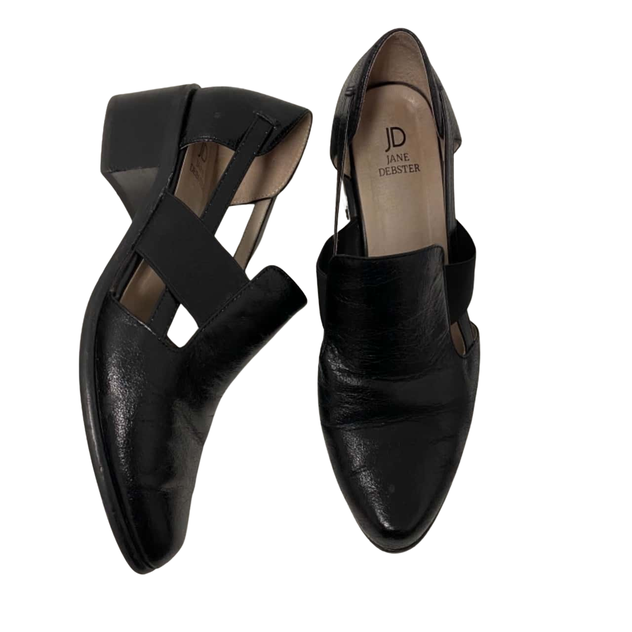 Jane Debster Womens Size 40 Black Leather(s)