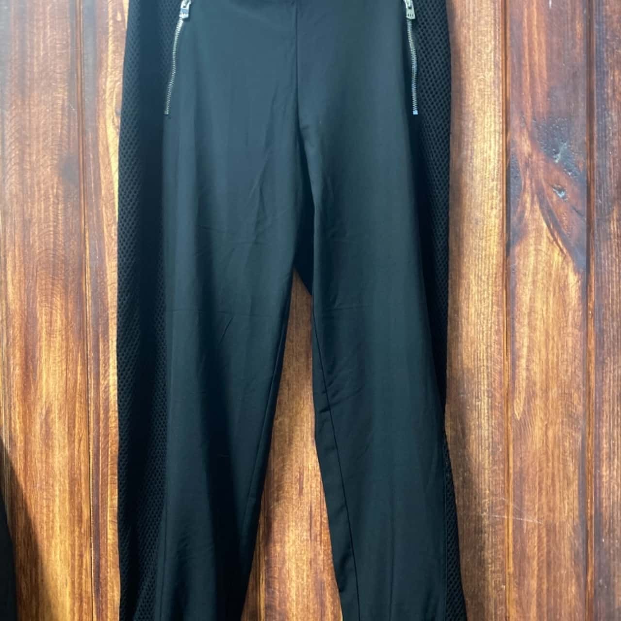 Lorna Jane Size L Black trackies (s)