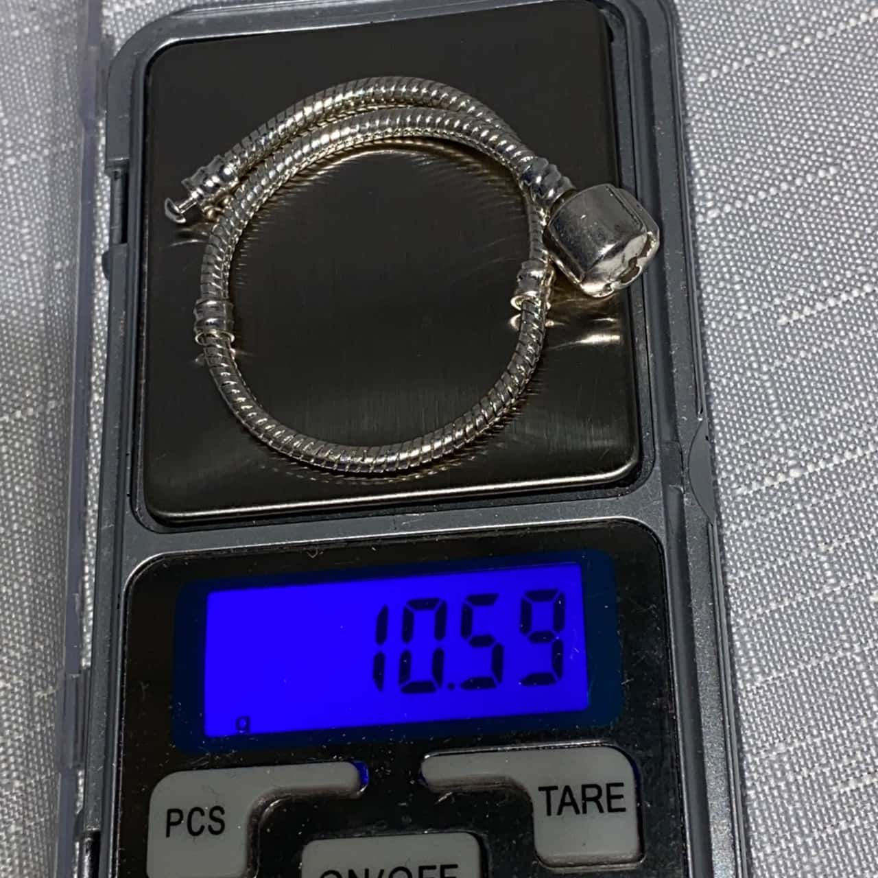 SILVER CHARM BRACELET