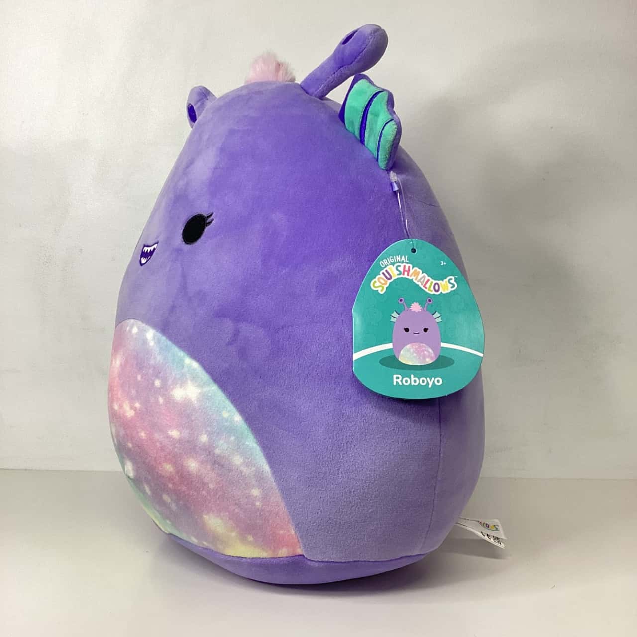 Squishmallow Roboyo the water alien 12" plush toy.