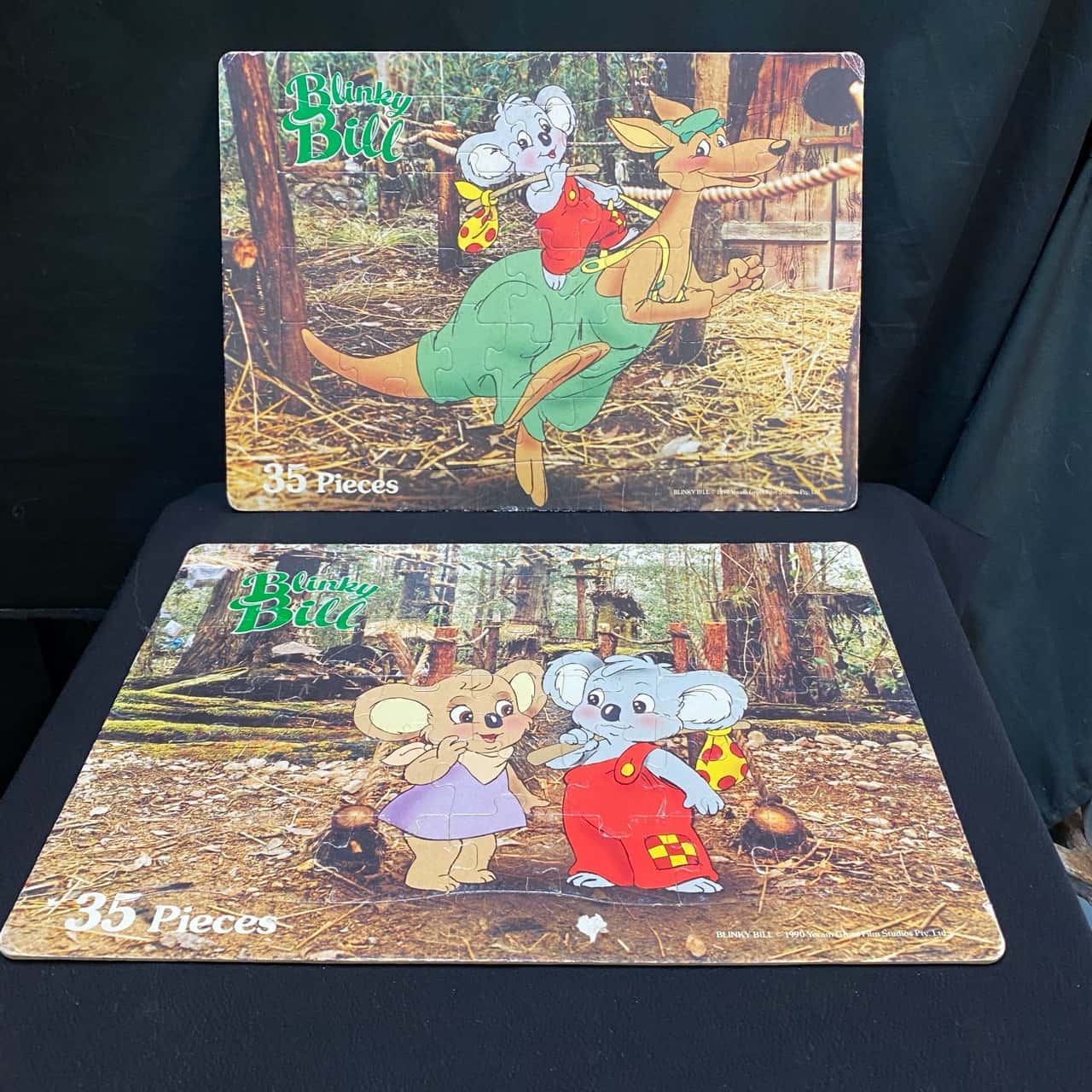 Vintage Metro Blinky Bill Bundle of 2x Puzzles