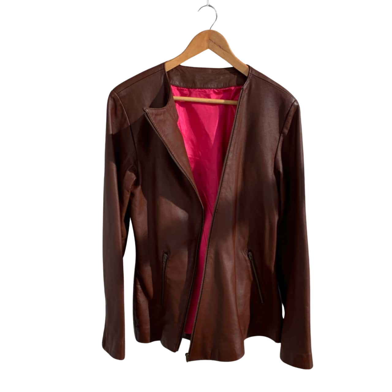 Medium/Large Brown Leather Jacket(s)
