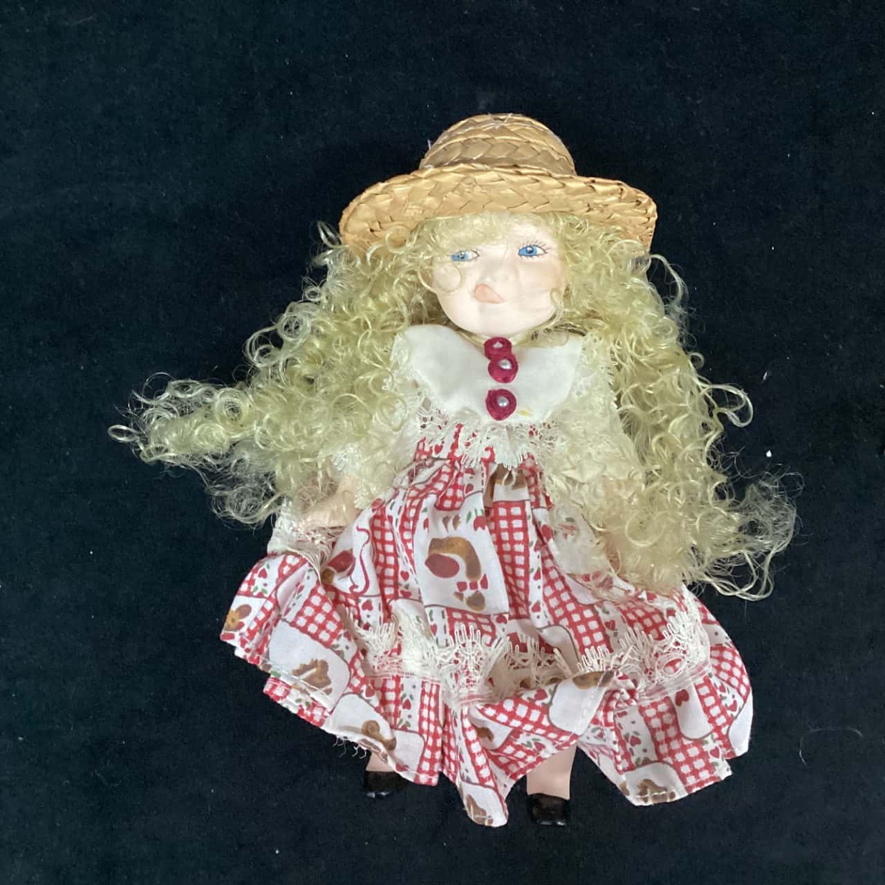 Vintage Porcelain Doll 8 inch In Box