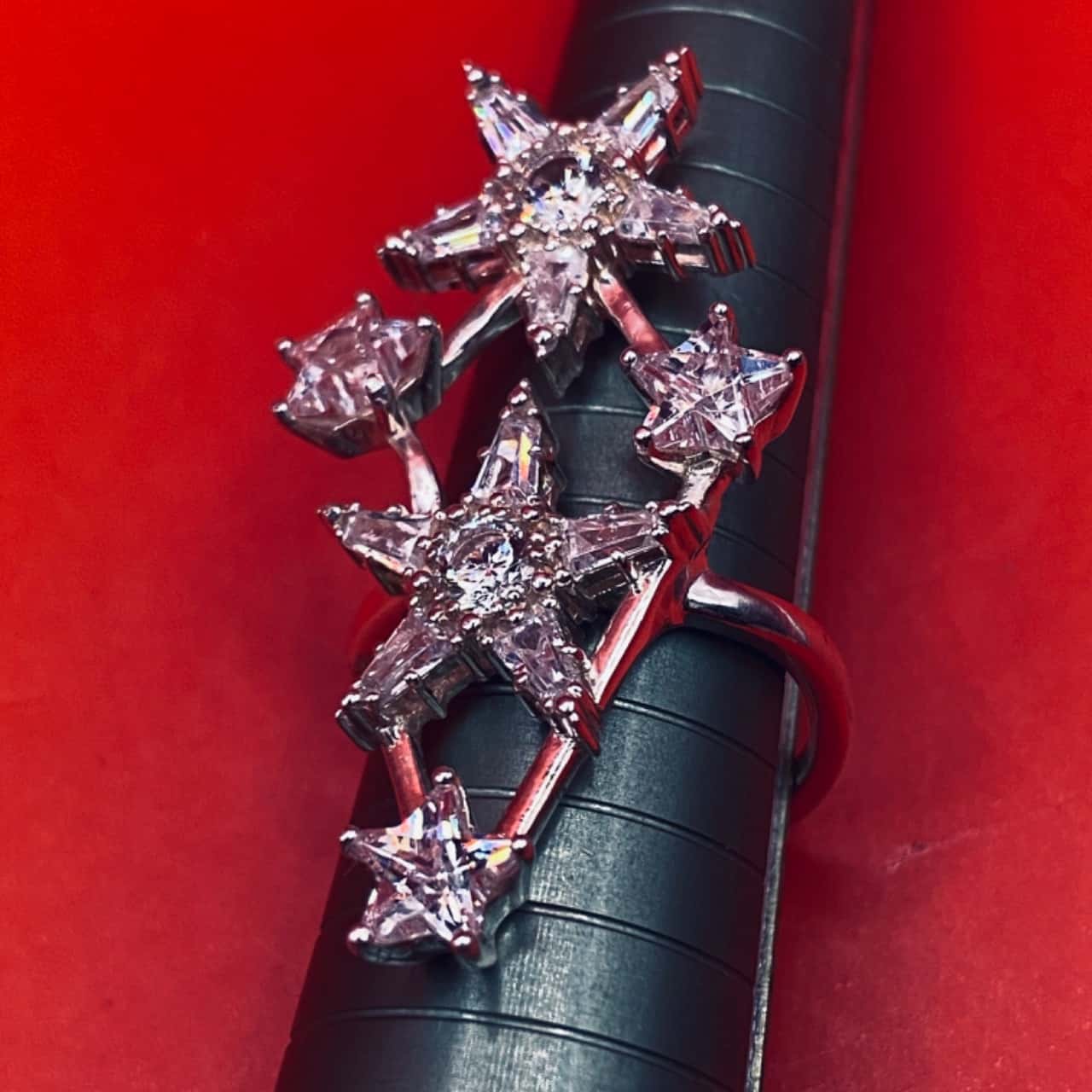 Women's Sterling Silver + Cubic Zirconia Star Ring(s)