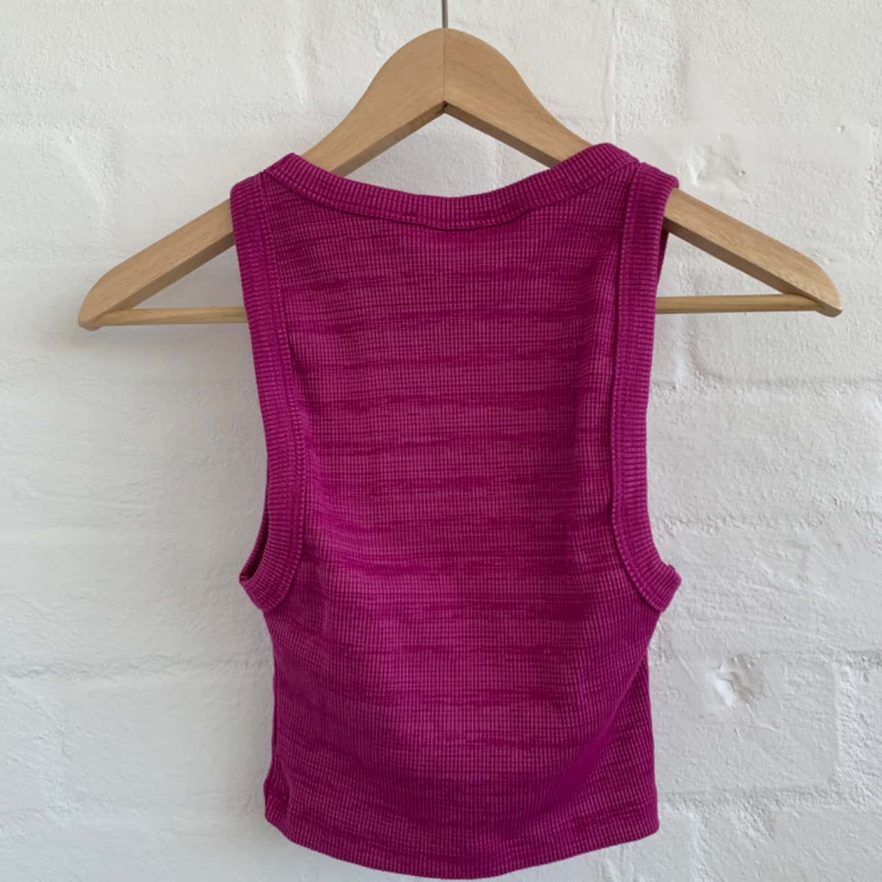 Kookai Small Cropped Purple Singlet
