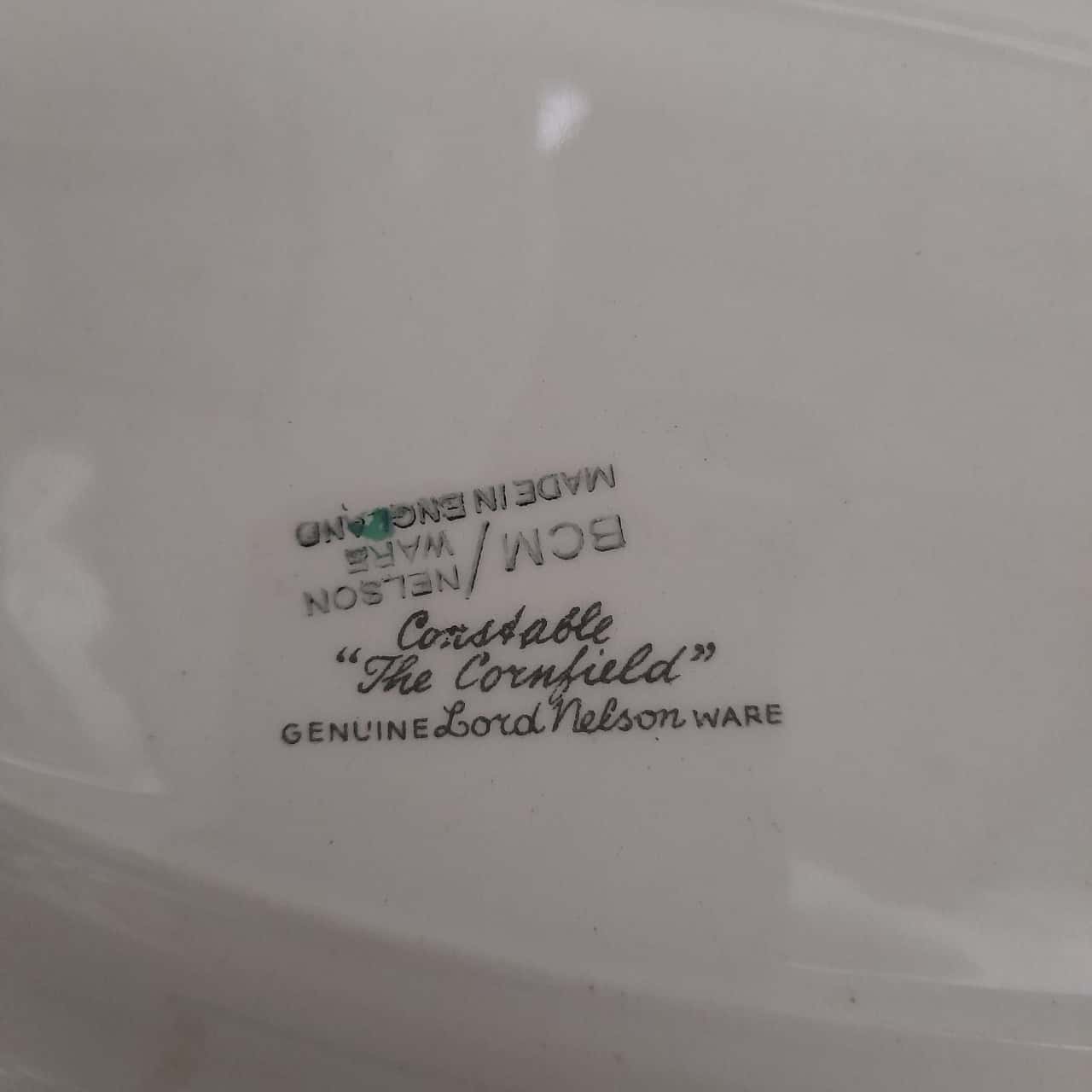 Nelson Ware Plate Constable "The Cornfield"