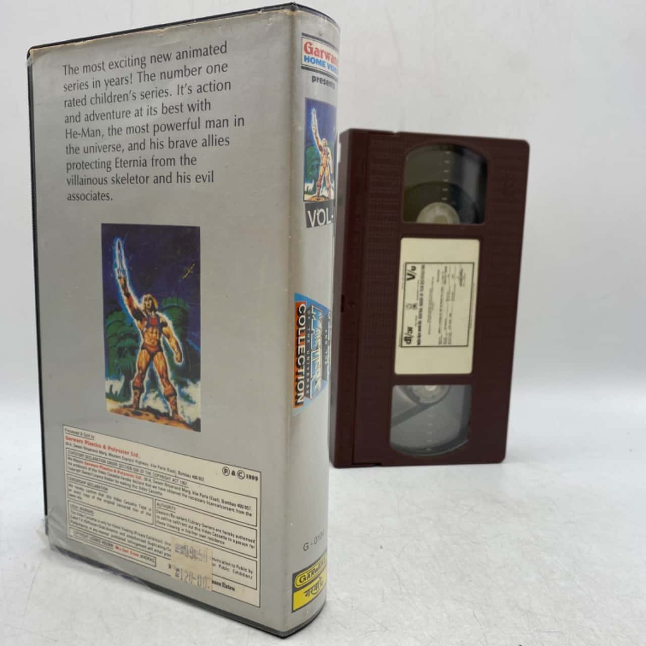 2 x Vintage 1980s Masters Of The Universe VHS Tapes Indian Release(s ...