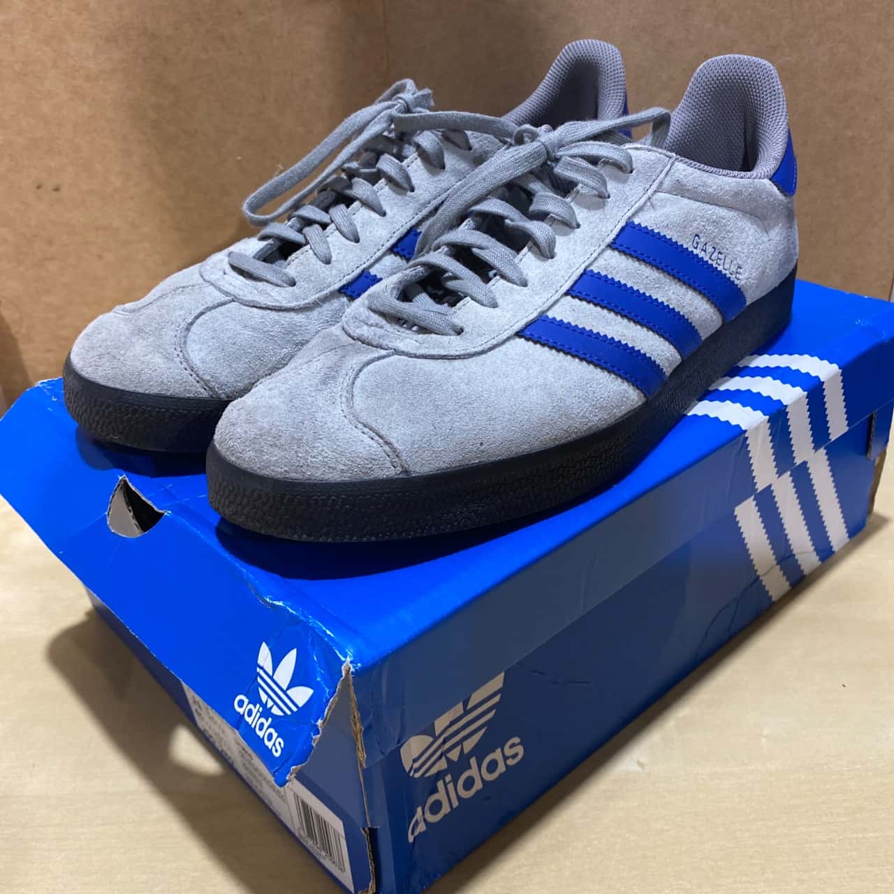 Adidas Mens Size 11 Blue / Grey