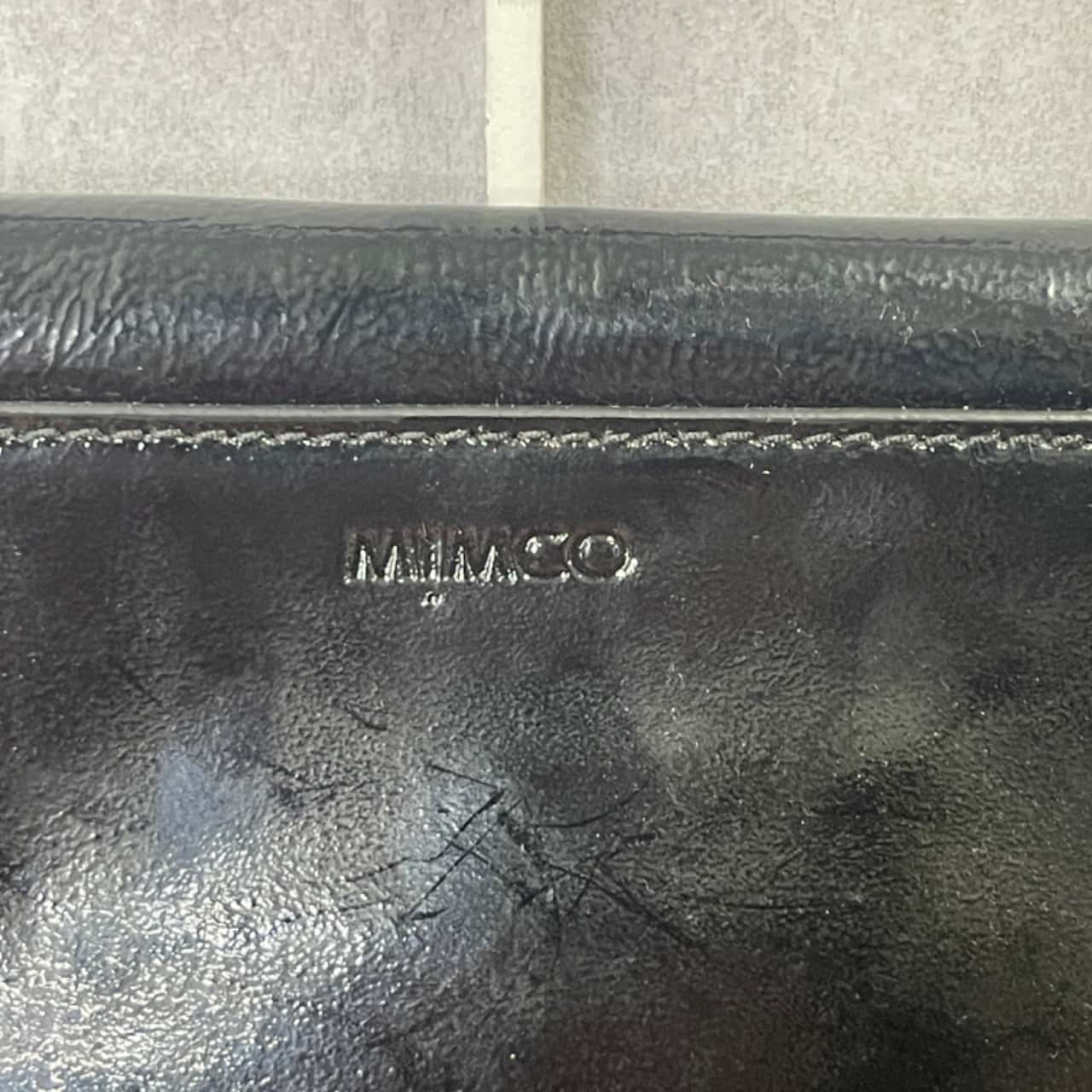 Mimco Patent Leather Clutch Bag