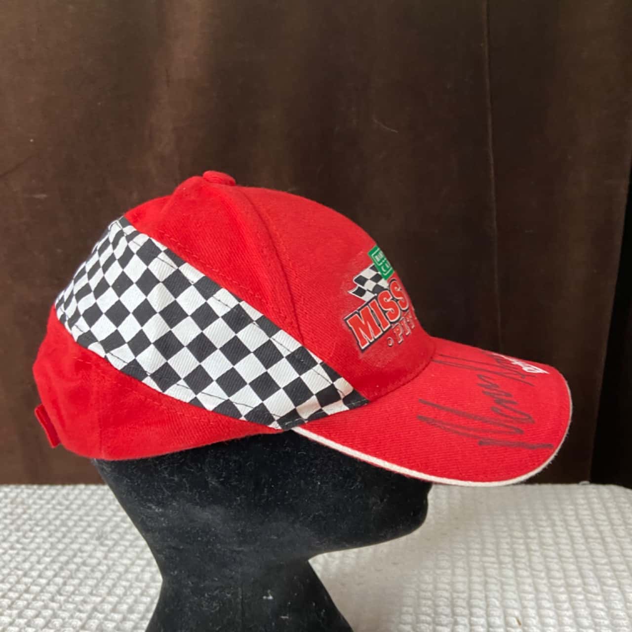 Miss Indy Pit Crew, Signed, Marcos Ambrose Cap(s)