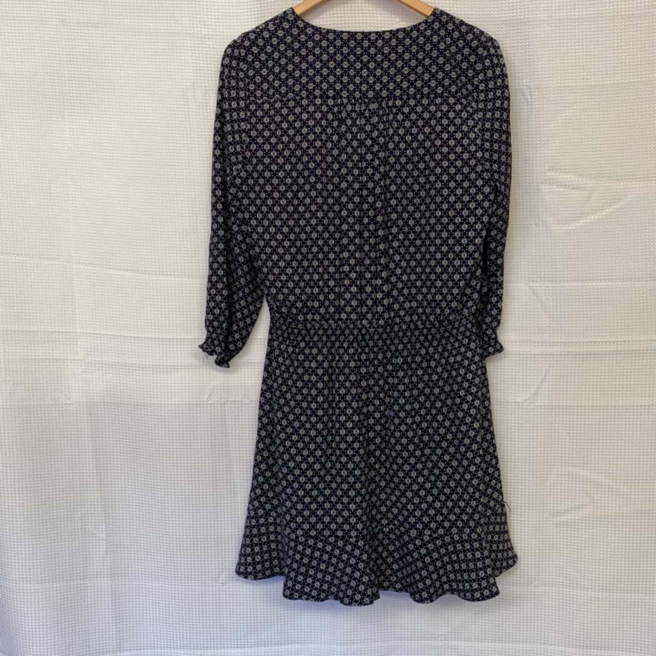 French Connection Womens Size 10 Long Sleeve / Midi Dress / Wrap Dress ...