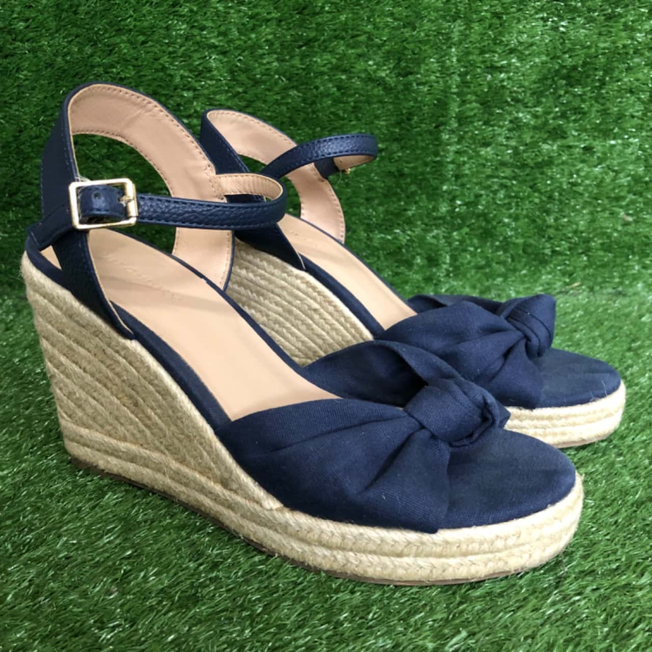 Witchery Blue Wedges Size 39(s)