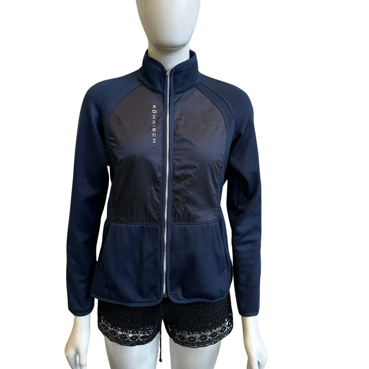 Rohnisch Women's Size S Jacket Navy Blue (s)