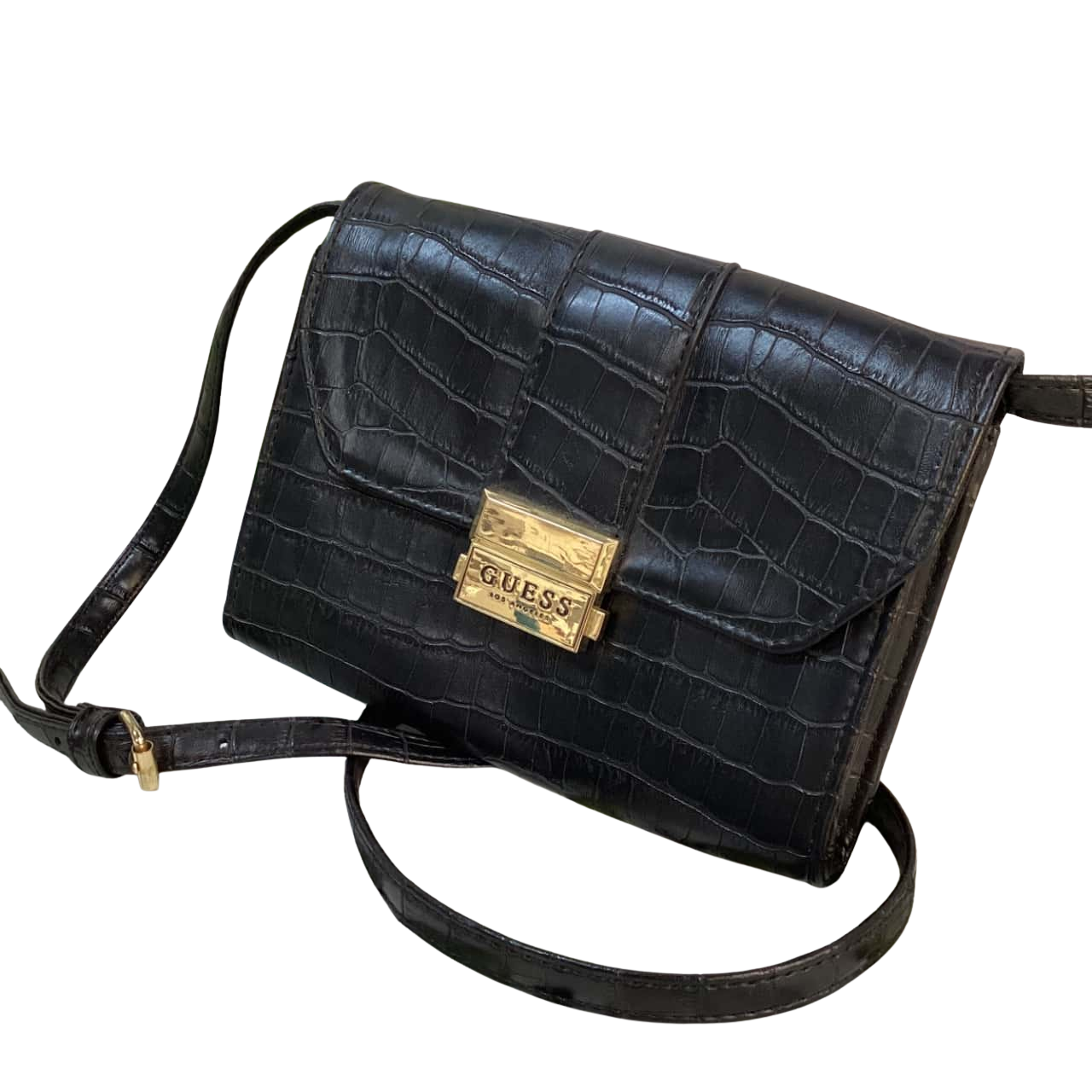 Guess Womens Shoulder Bag Black