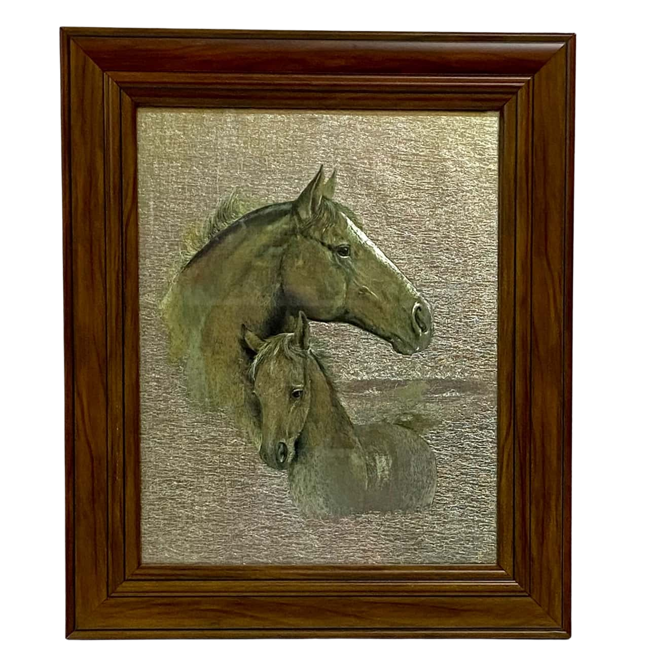 Mare & Foal by Ruane Manning 28cm x 33cm(s)