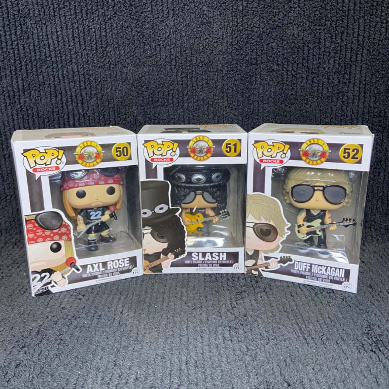 Guns N Roses POP FUNKO Bundle x 3(s)