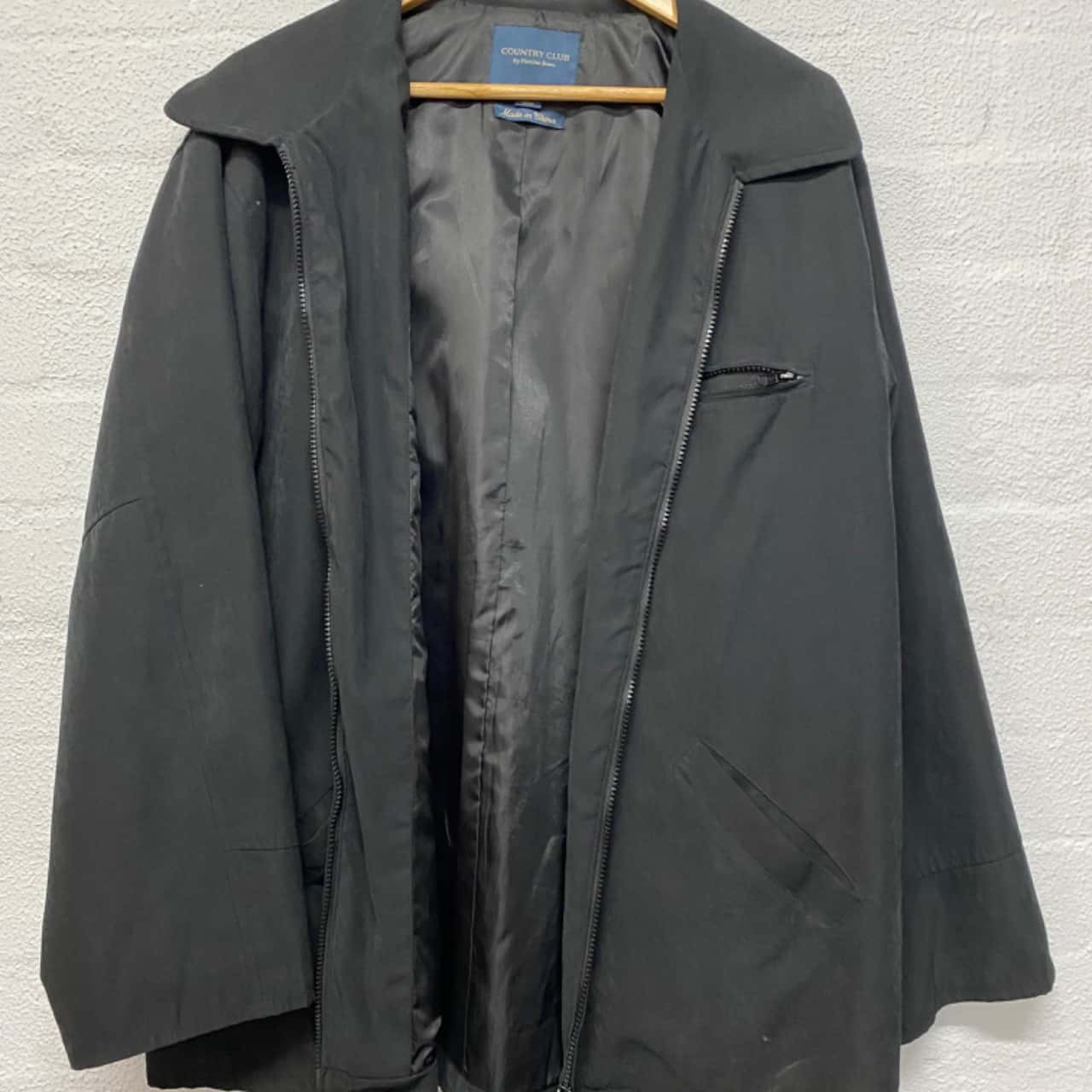 Country Club by Fletcher Jones Mens Jacket Black