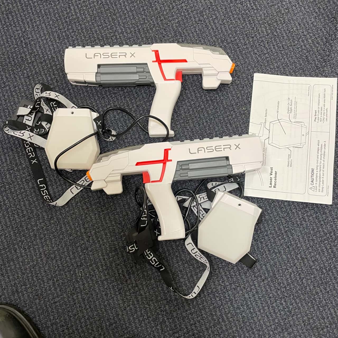 Laser X: double blasters. Used