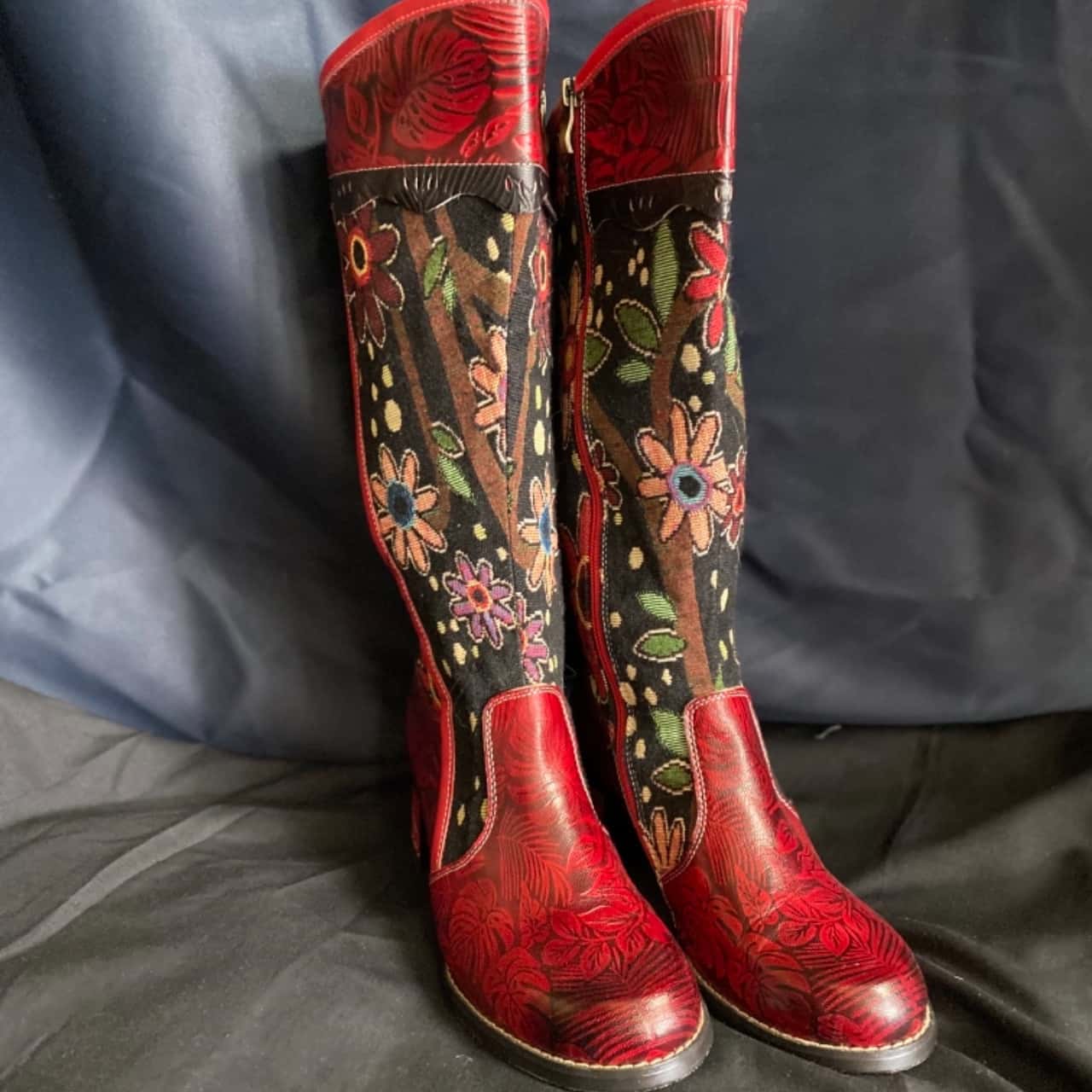 Gorgeous Women's Boots Size 7 Multicoloured / Red (s)