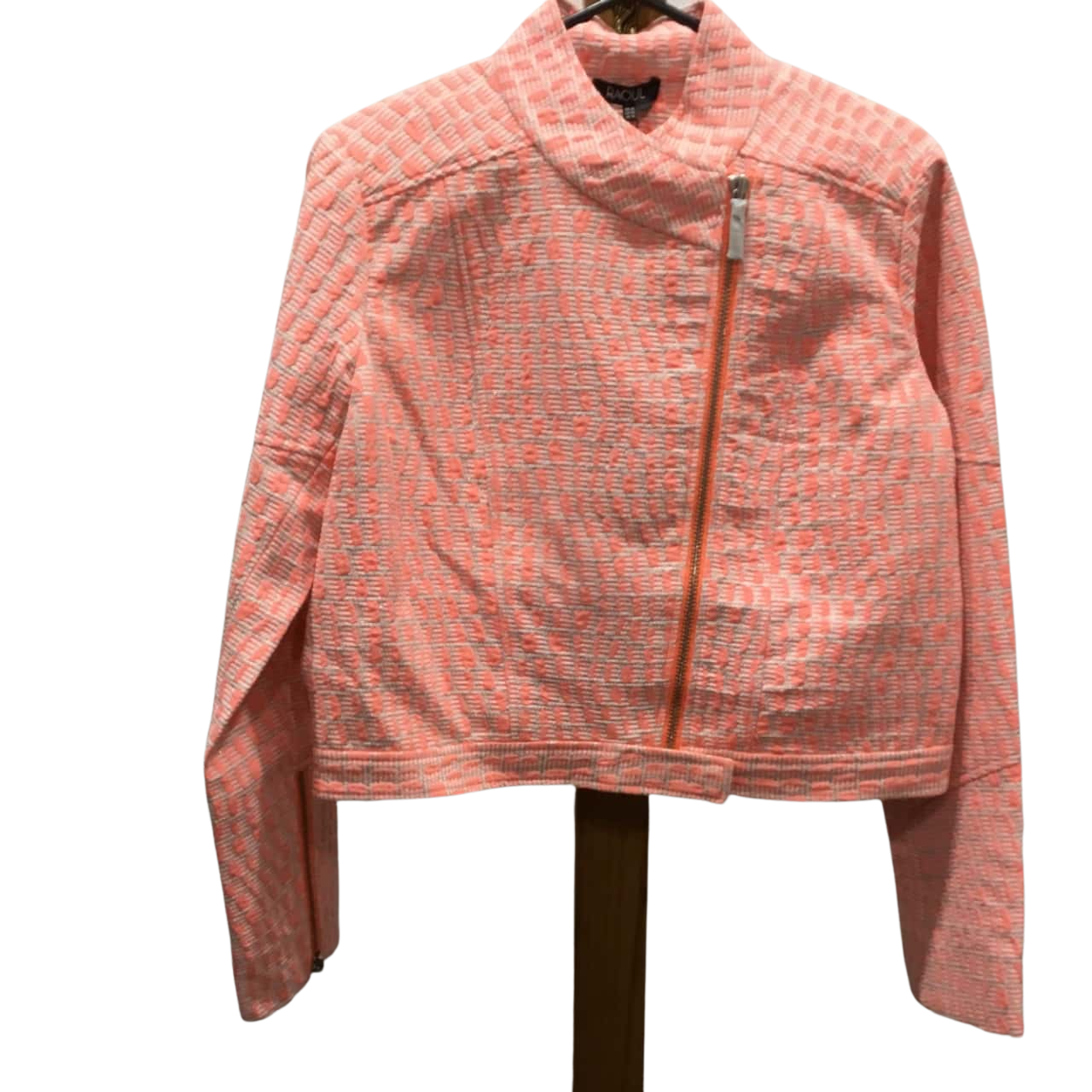 BNWT Raoul Orange Patterned Jacket Size 14(s)