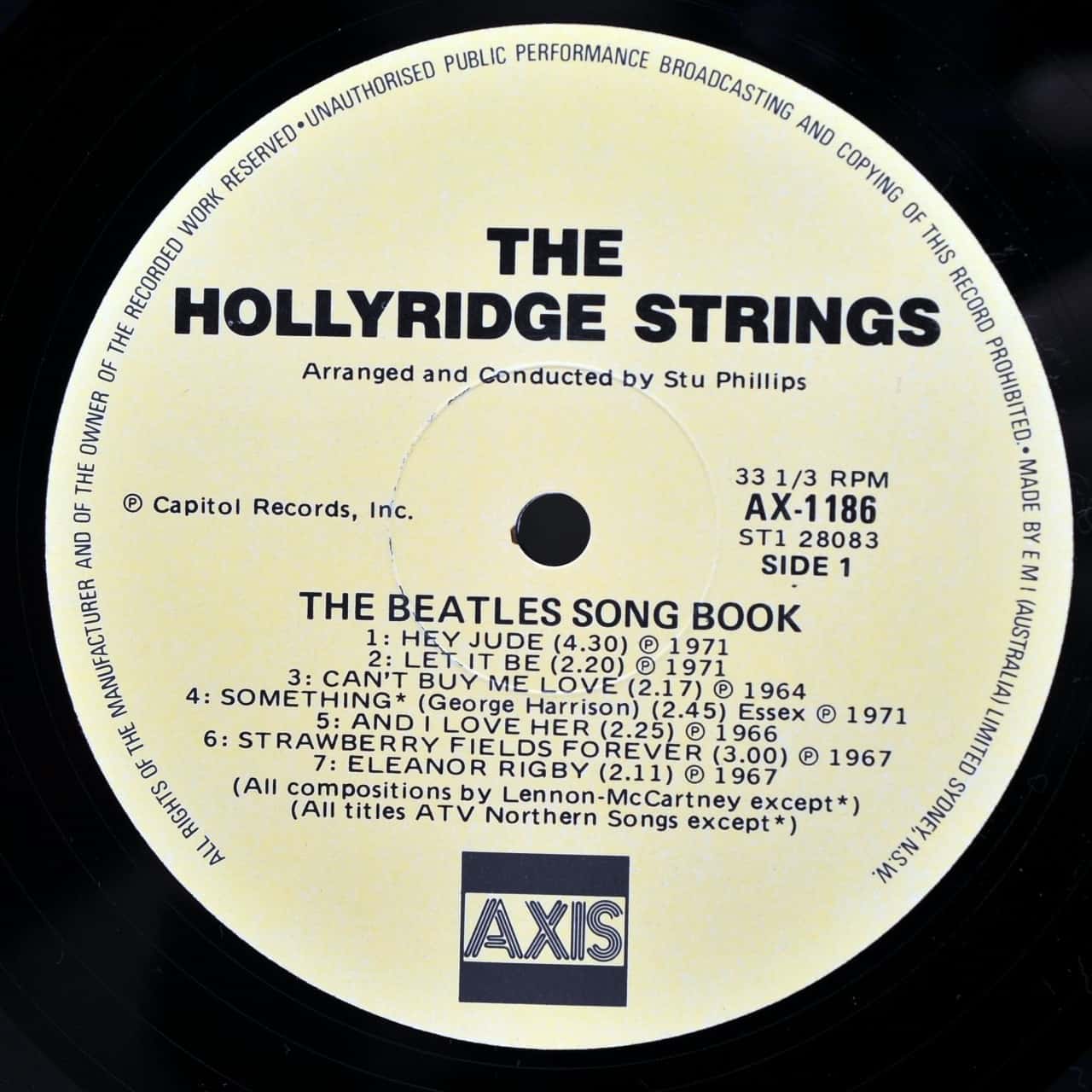 12" Vinyl Record - The Beatles Song Book - Romantic Instrumentals By ...