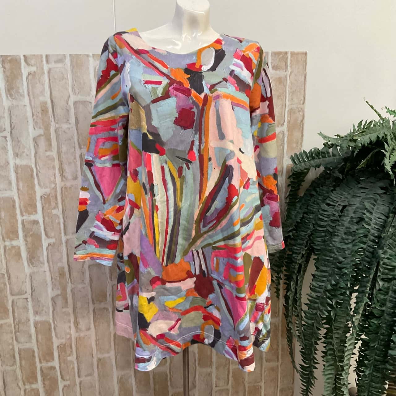 Gorman x Megan Grant “Pick Up Sticks” Dress Size 14 Multicoloured (s)