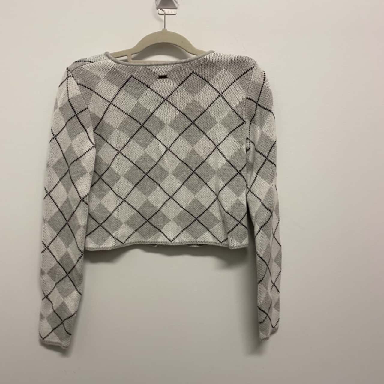Ghanda Womens Size S Cardigans Grey (s)