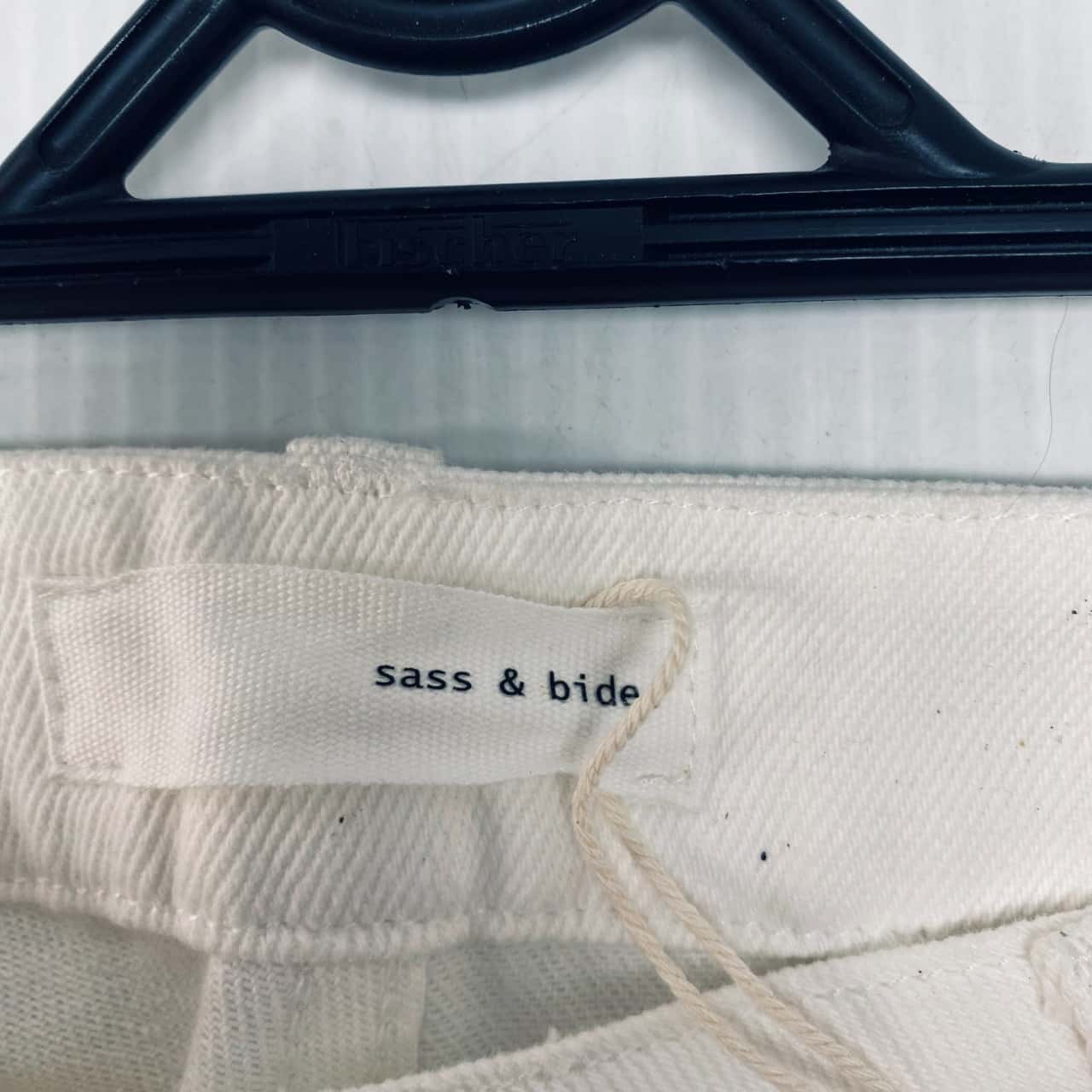 Sass & Bide Womens Size 30 Disco Nights Jeans Silver / White