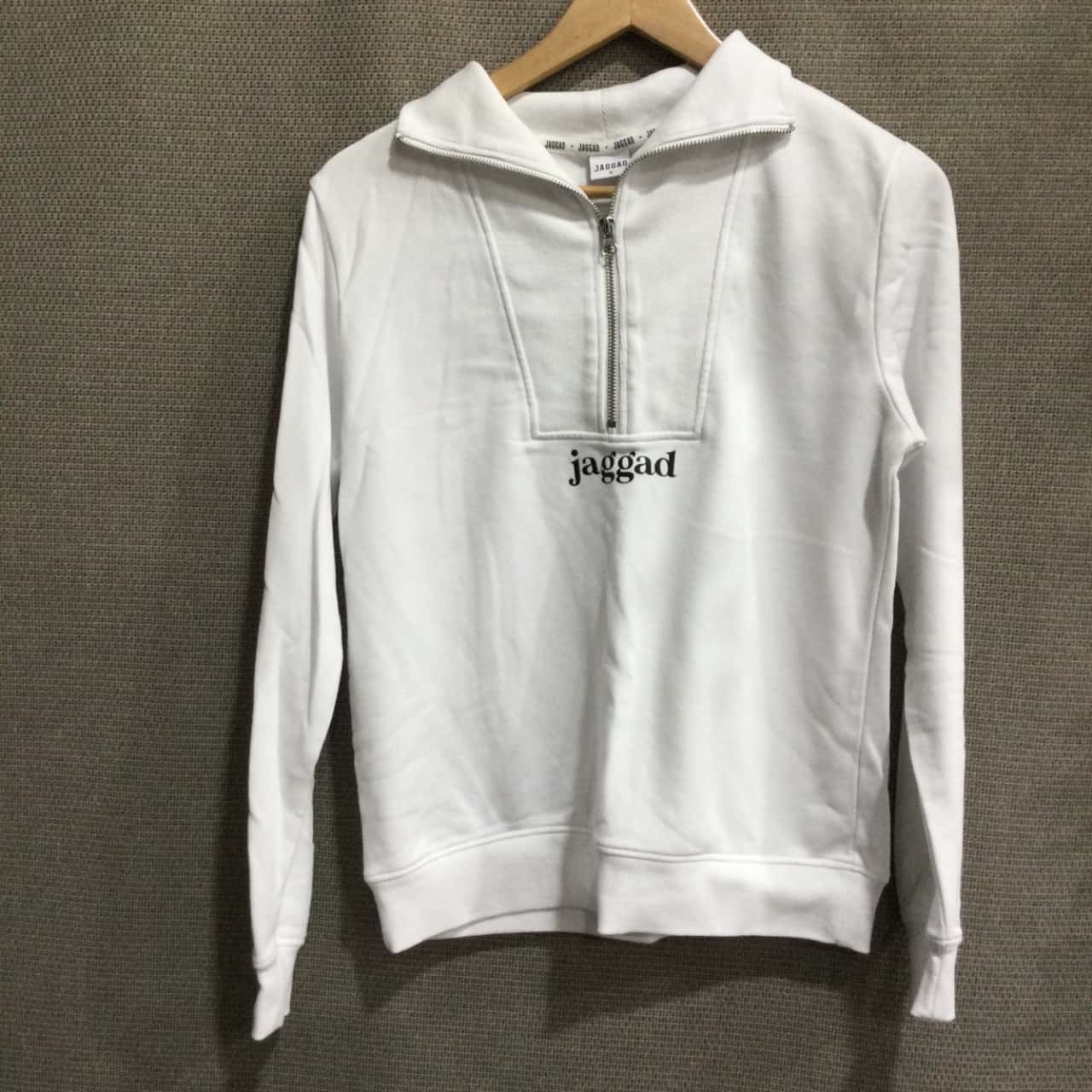 Jaggad Womens Size S Jumpers White (s)