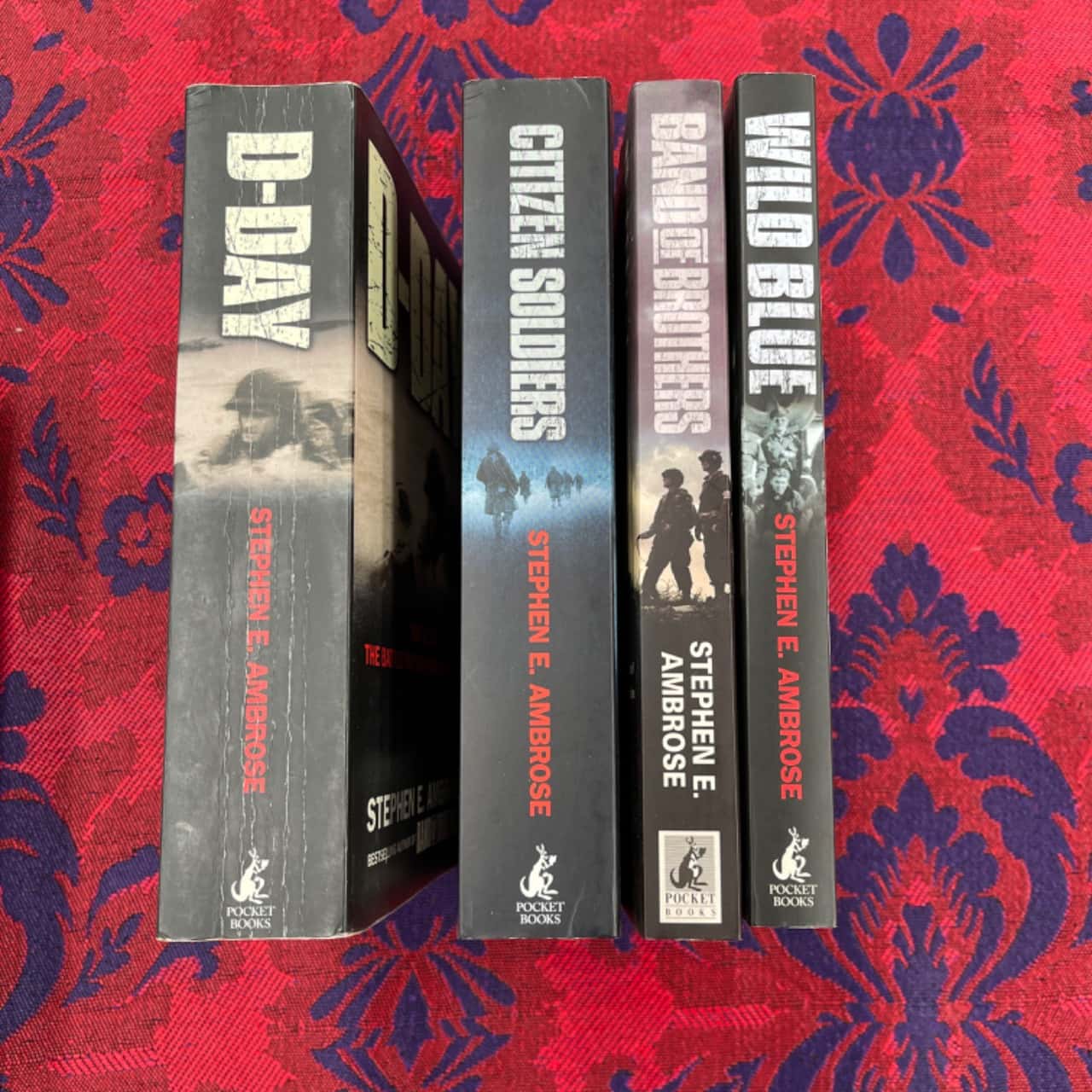 4 x Stephen E Ambrose novels(s)