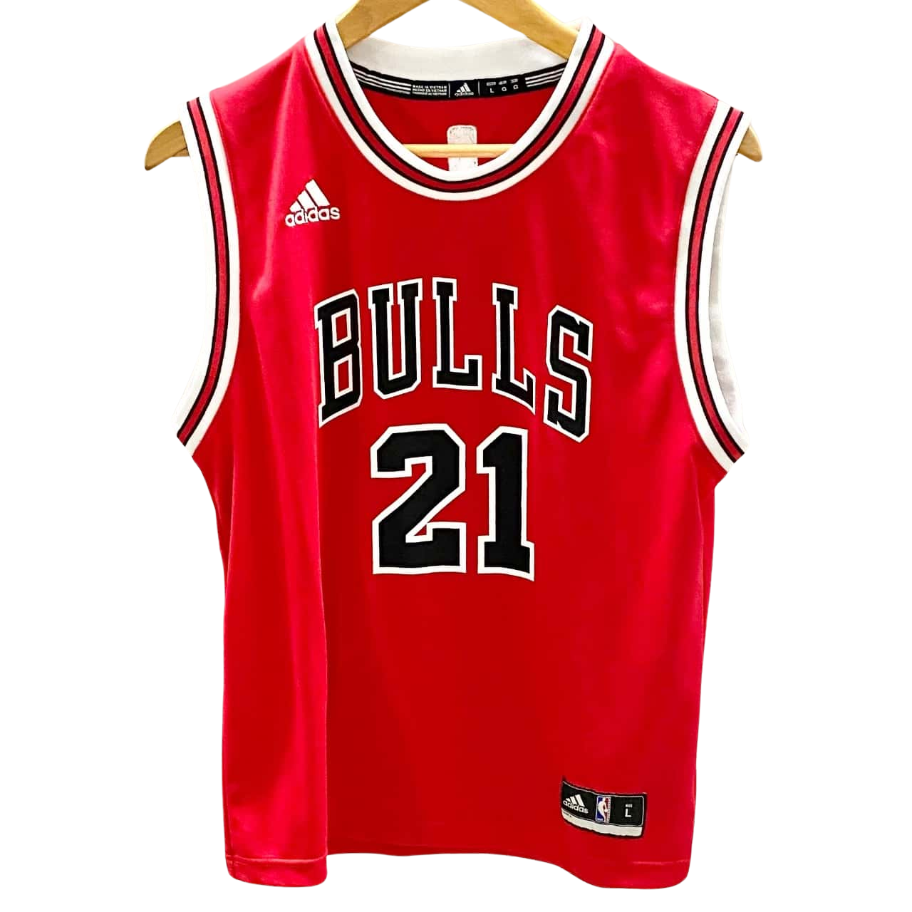 Adidas Mens Size L US Red Singlet (s)