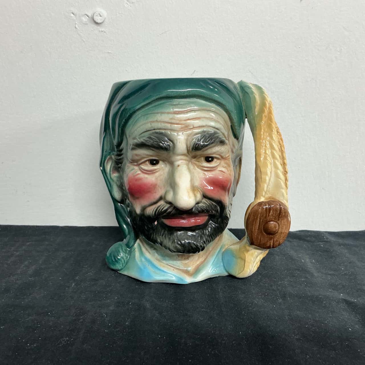 2 x Vintage Toby Character Large Mugs