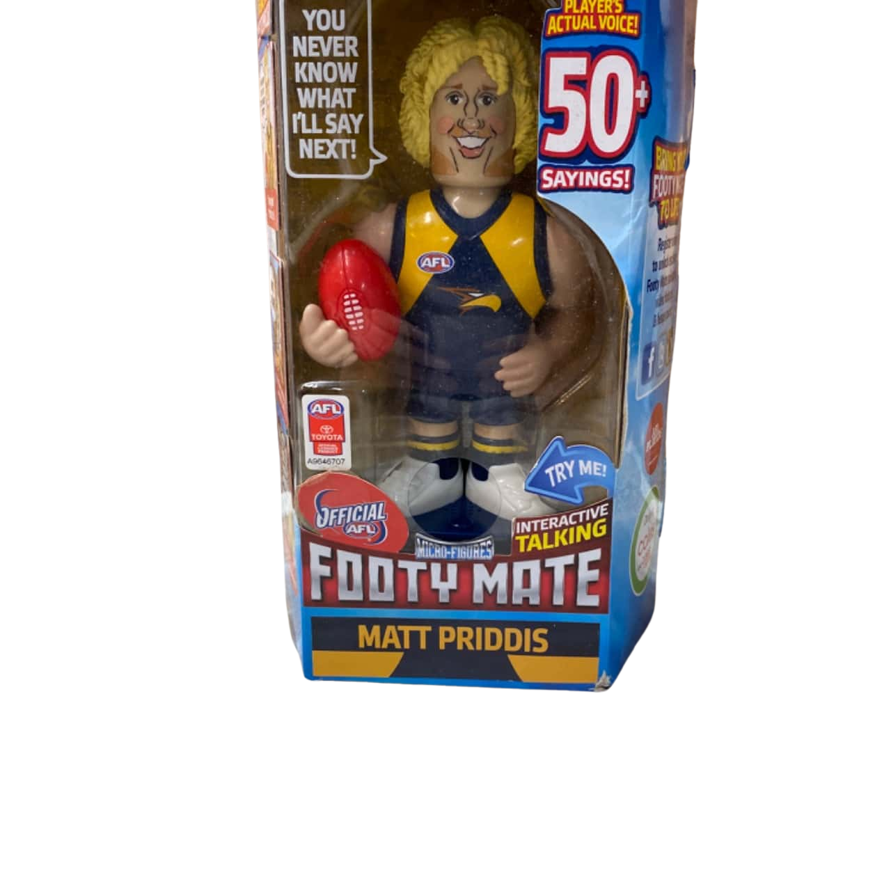 Matt Priddis Talking Figurine (s)