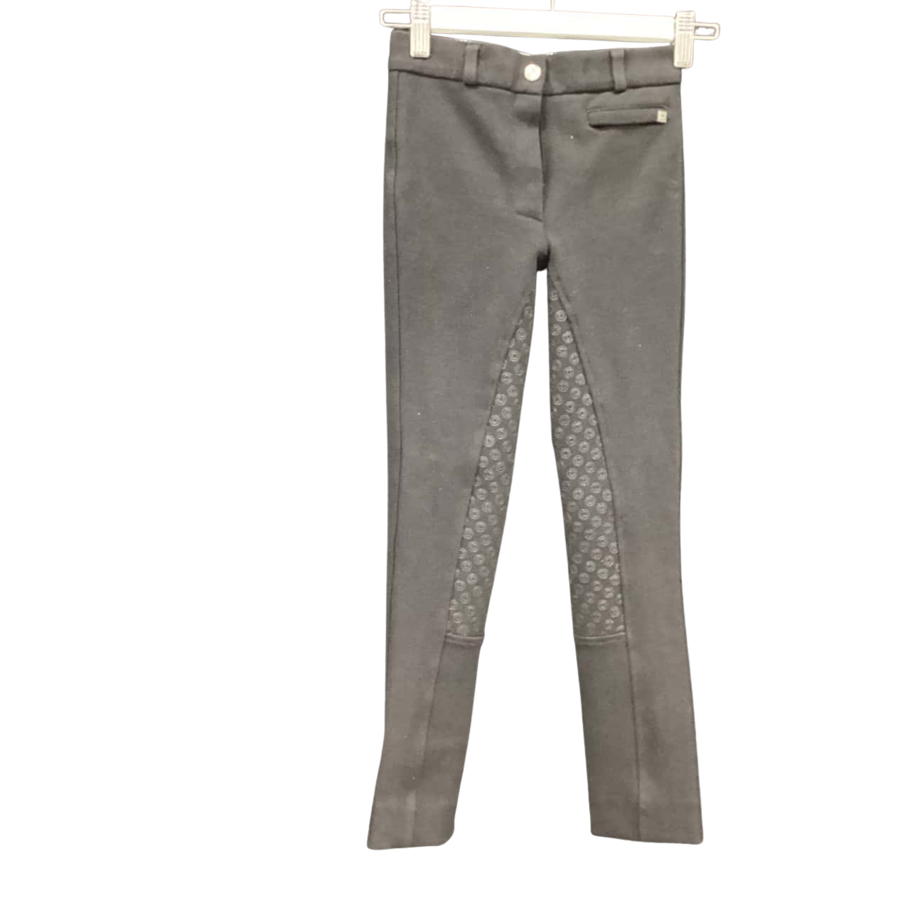 Dublin Kids Size 8 Black Full Seat Jodhpurs Riding Pants