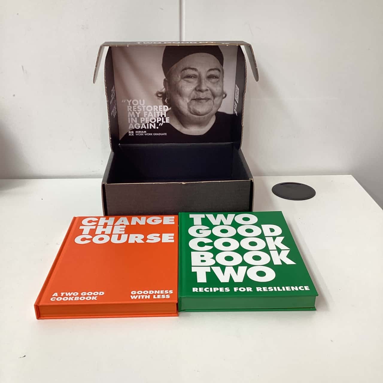 the two good cook book set of 2(s)