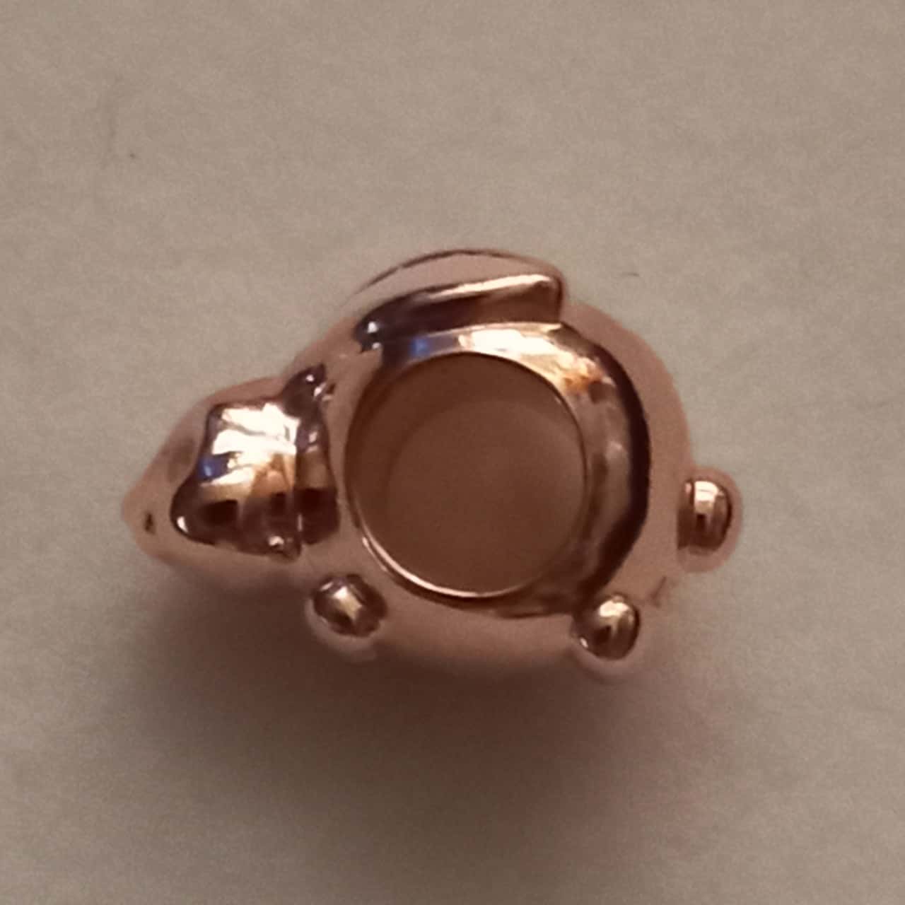 Pandora Rose Gold Rabbit Charms Gold / Pink (s)