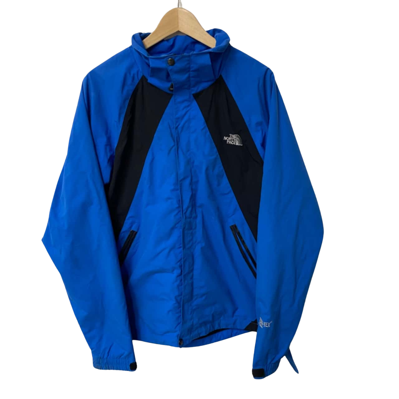 The North Face Unisex Size M Performance Jacket Black / Blue (s)