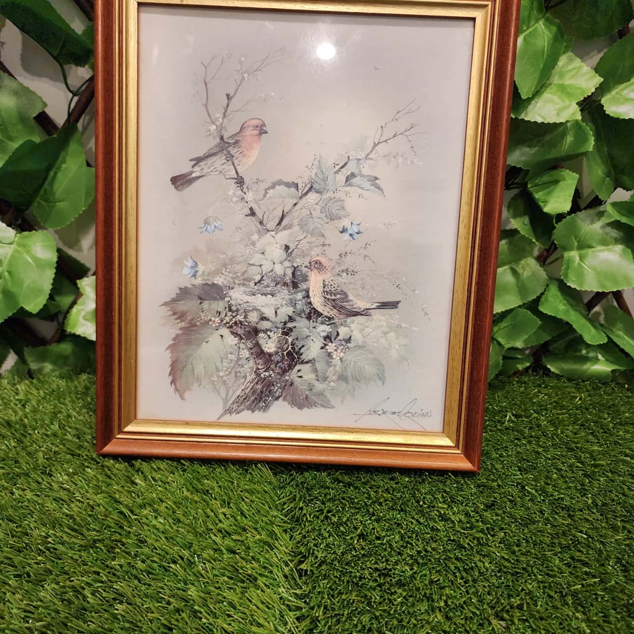 2 Birds Painting By Artist Andes Orpinas