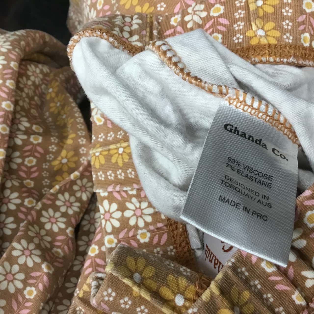 Ghanda Floral Wide Leg Pants Size 6(s)