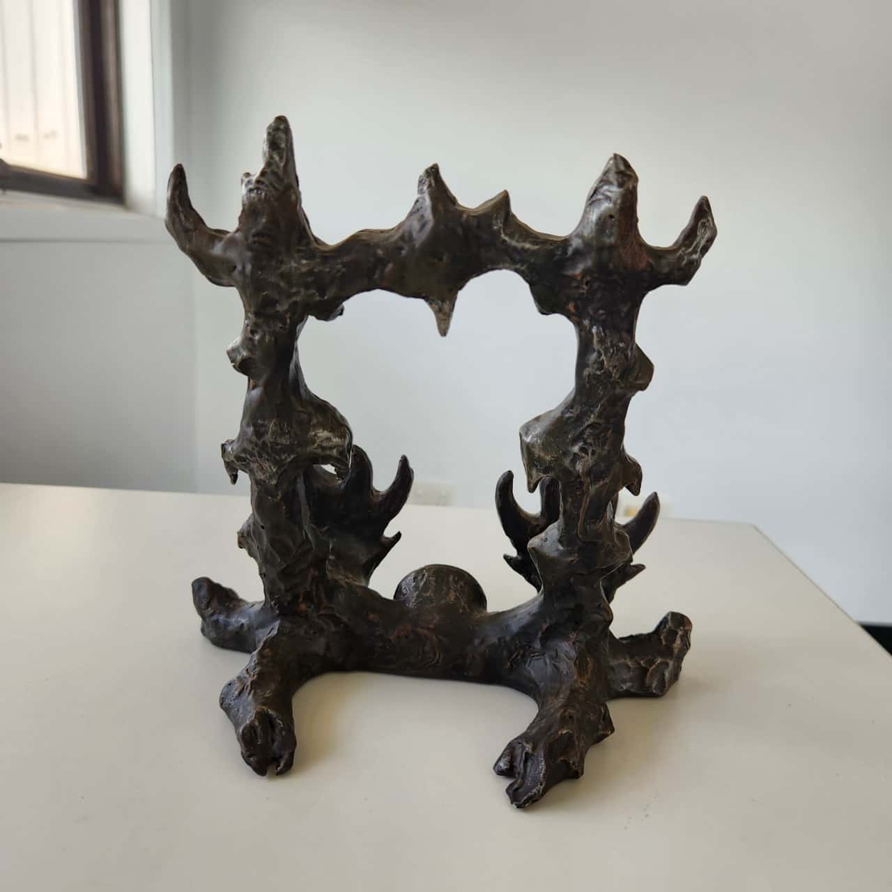 Satanic Daemon Book Stand Holder Goth Metal(s)