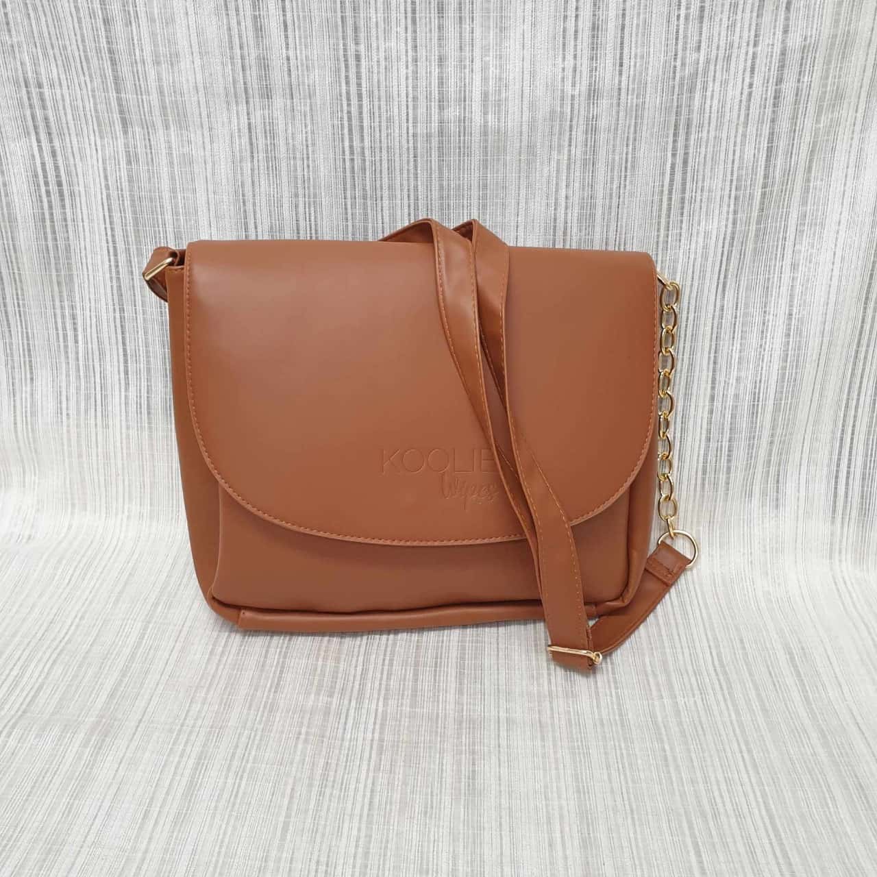 Koolie Wipes Brown Super Handy Hand / Shoulder / Cross Body Bag - New ...